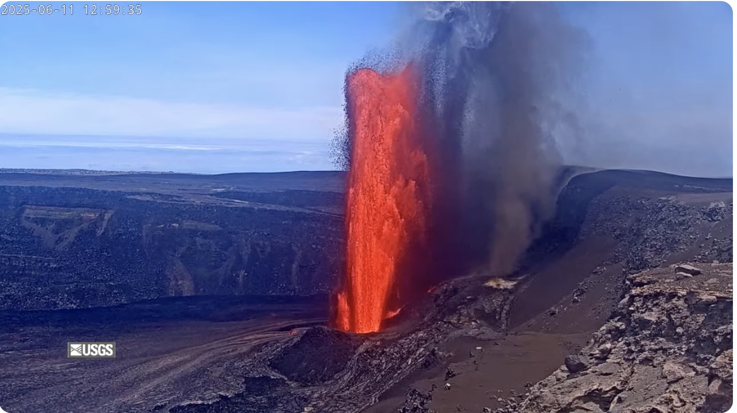 Six months of lava fountain eruption episodes at Kilauea Volcano - Go Visit Hawaii