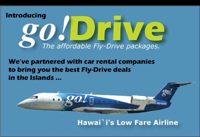 go! Airlines Announces Fly-Drive Deals - Go Visit Hawaii