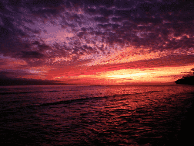 Aloha Friday Photo: Lahaina Sunset - Go Visit Hawaii