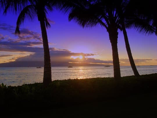 Aloha Friday Photo: Blue Sunset Edition - Go Visit Hawaii