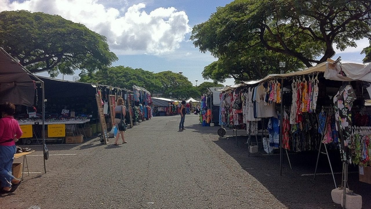 Layout Aloha Stadium Swap Meet