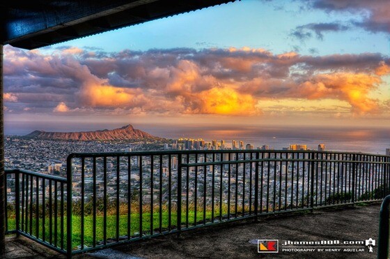 Aloha Friday Photo: Glowing view from Round Top - Go Visit Hawaii