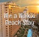 Reminder to enter to win four-night stay in Waikiki Beach - Go Visit Hawaii