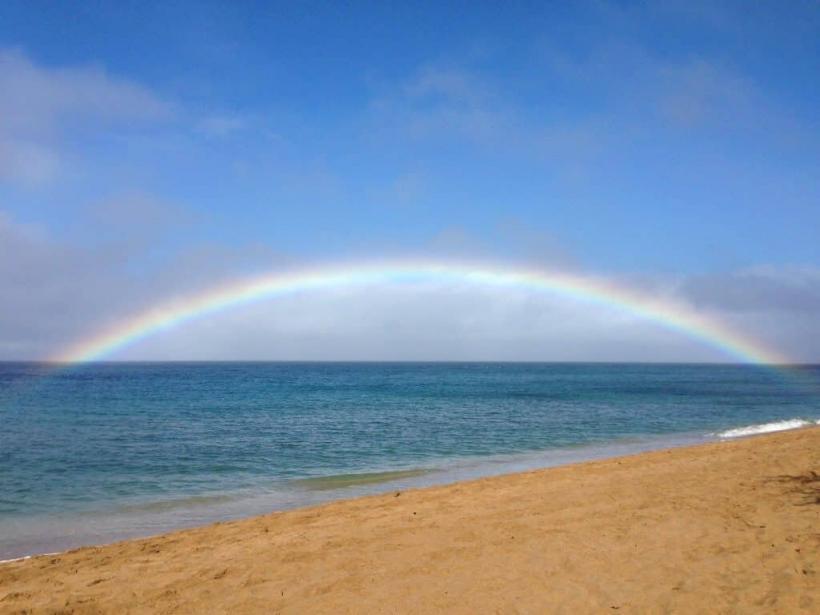 Aloha Friday Photo: Kaanapali Beach Rainbow - Go Visit Hawaii