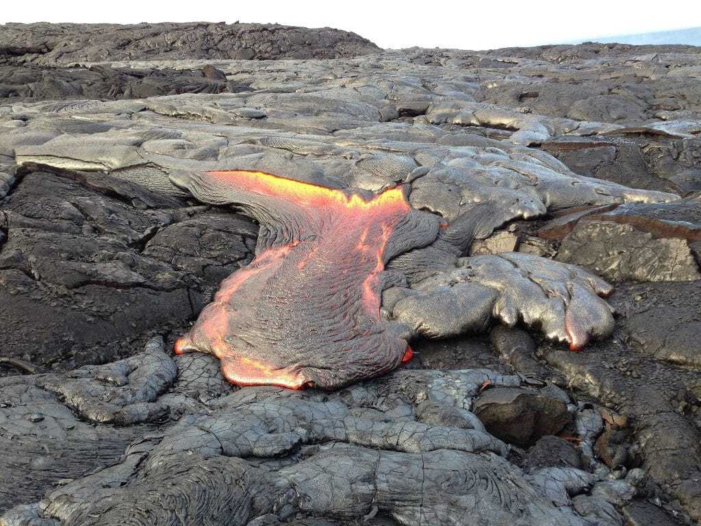 Aloha Friday Photo: Oozing pahoehoe lava - Go Visit Hawaii