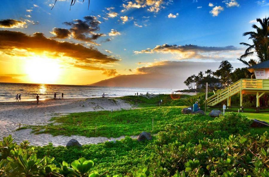 Aloha Friday Photo: Kam Beach Sunset - Go Visit Hawaii