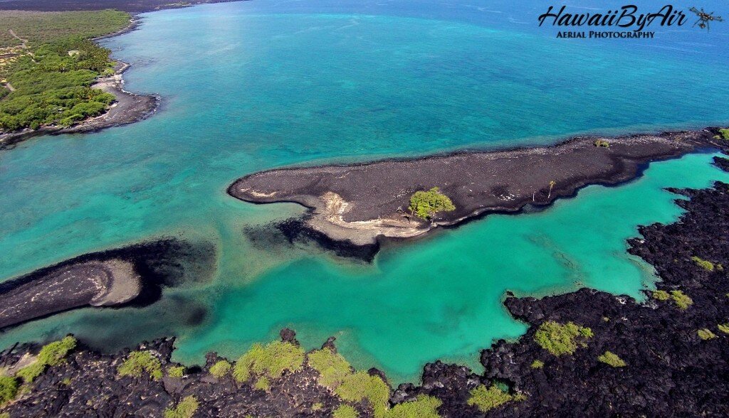 Aloha Friday Photo: Kiholo Bay Aerial - Go Visit Hawaii