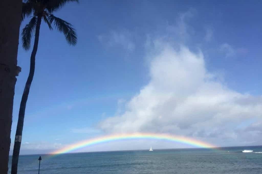 Aloha Friday Photo: Maui Rainbow Greeting - Go Visit Hawaii