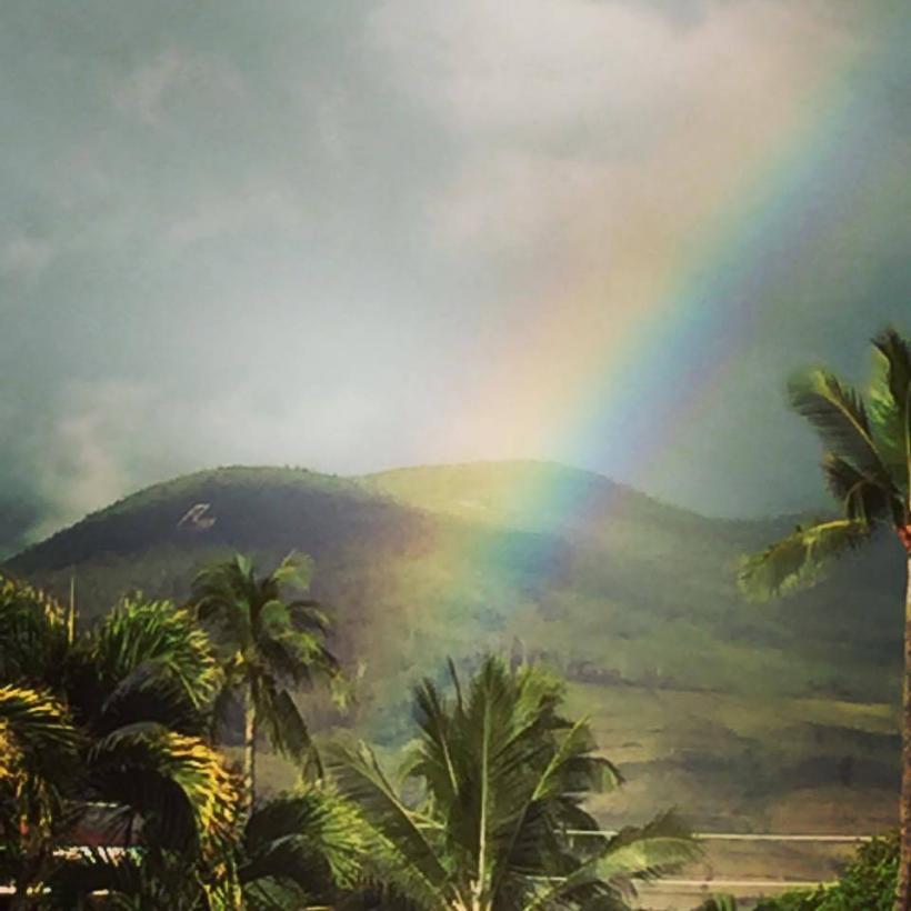 Aloha Friday Photo: Stunning Rainbow from Lahaina Harbor, Maui - Go ...