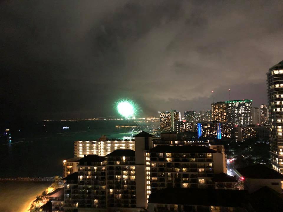 Aloha Friday Photo: Waikiki Fireworks on Friday Night - Go Visit Hawaii