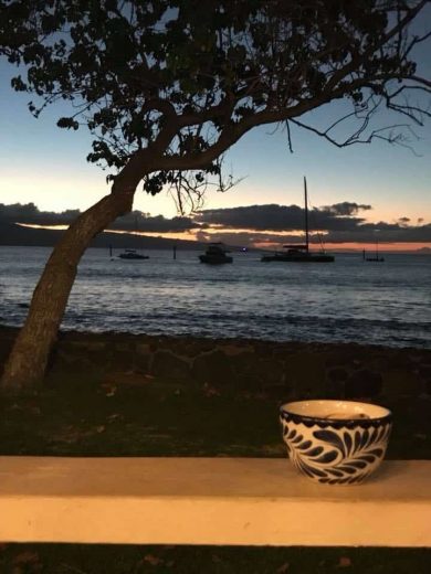 Aloha Friday Photo: Sunset at dinner in Lahaina - Go Visit Hawaii