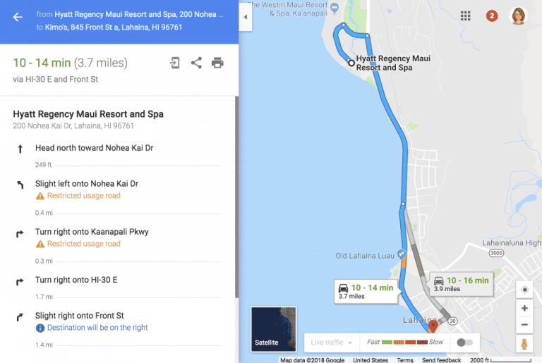 Using Google Maps for vacations in Hawaii (and beyond) - Go Visit Hawaii