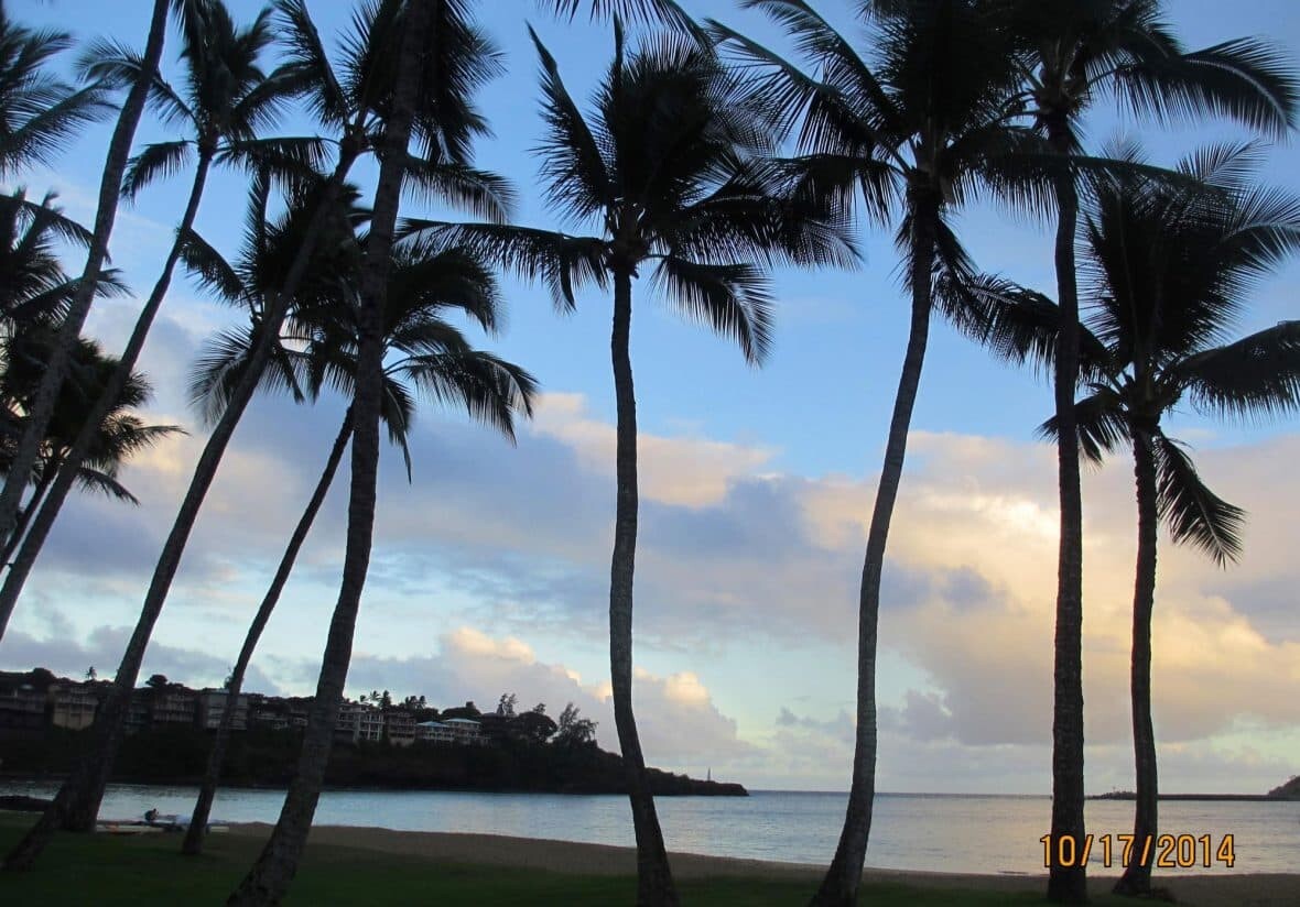 Aloha Friday Photo: Kalapaki Beach at dusk - Go Visit Hawaii