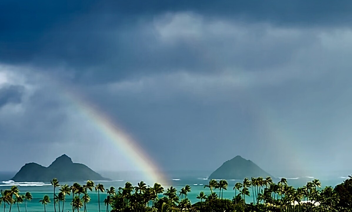 Aloha Friday Photos: Stunning Lanikai Rainbows - Go Visit Hawaii