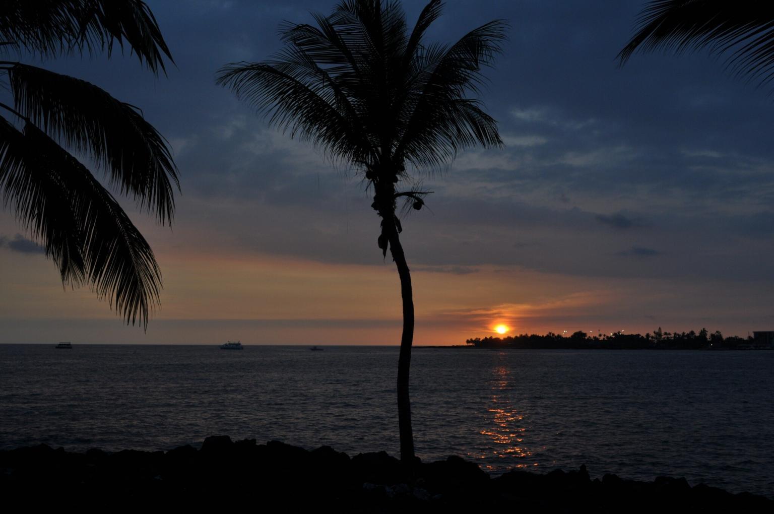 Aloha Friday Photo: "Kona's Sunset" - Go Visit Hawaii