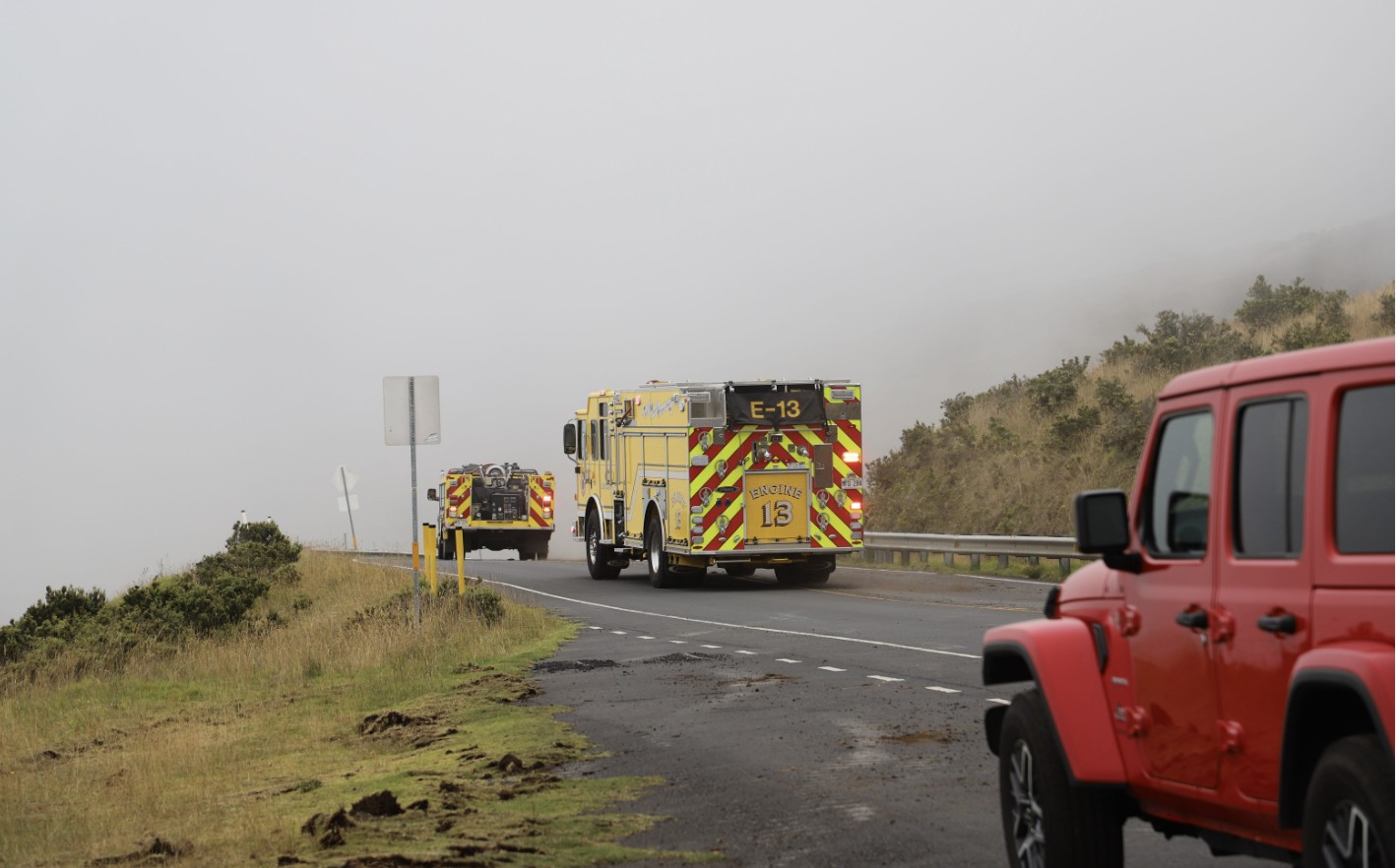 Two heartbreaking news items - a fire in Maui and a helicopter crash ...