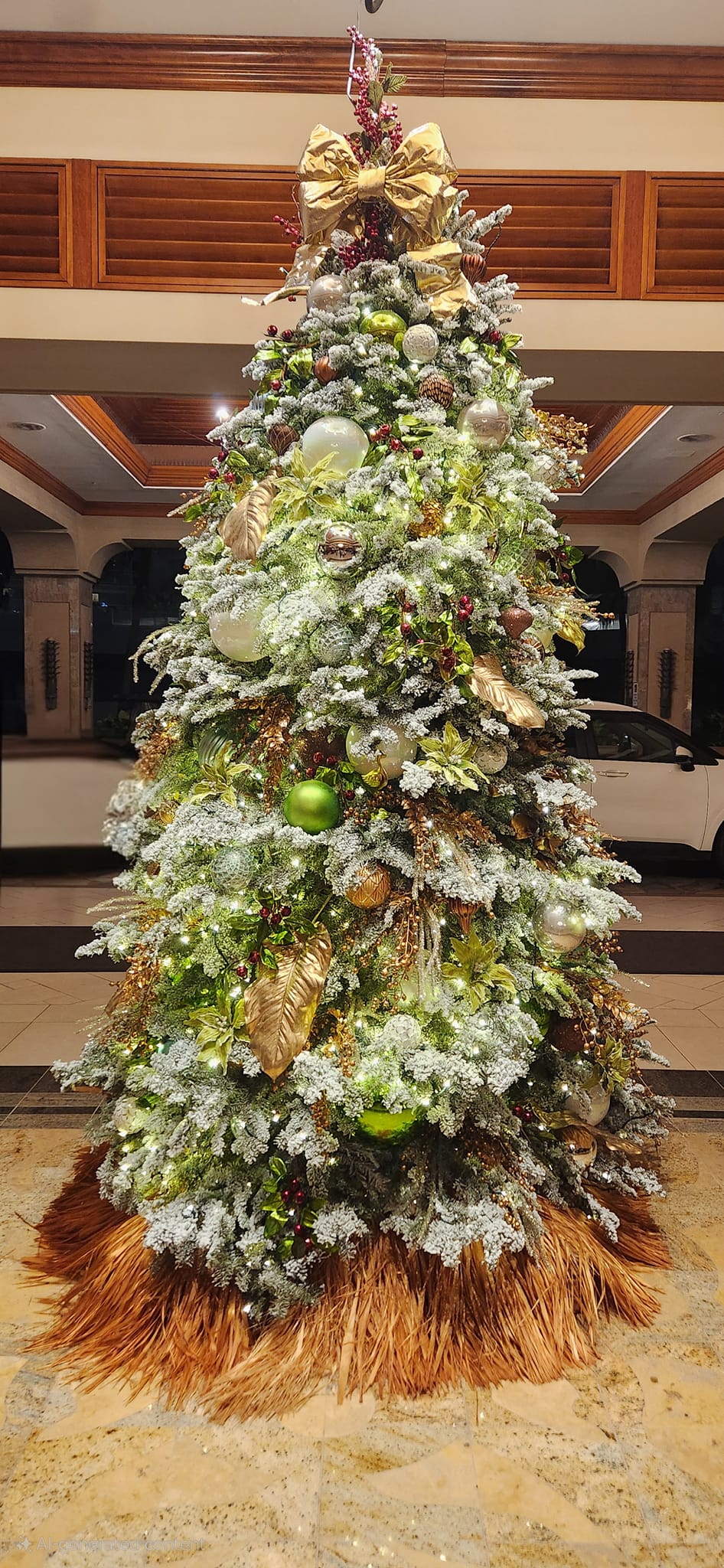Aloha Friday Photo: Gorgeous Christmas Tree in a Grass Skirt - Go Visit ...